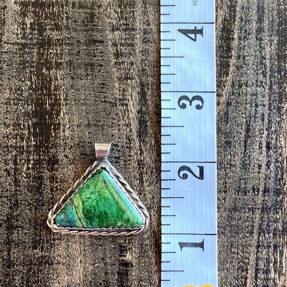 Jewelry | Parrot Wing Jasper Sterling Silver Pendant | Poshmark